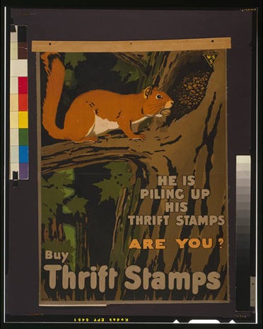 Vintage World War I posters