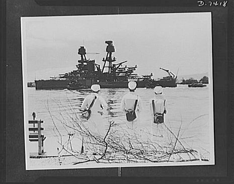 Wreckage of USS Nevada, battleship that survived Pearl Harbor attack ...
