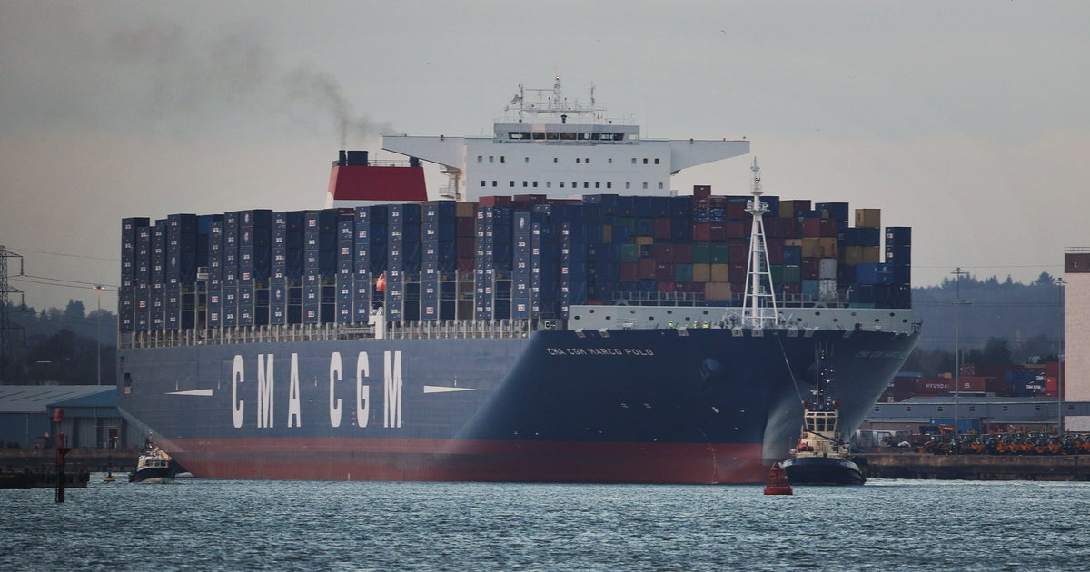 World's biggest container ship