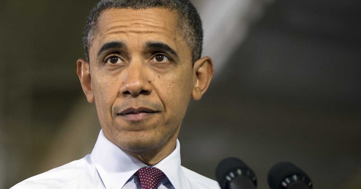Obama takes on union fight in Michigan - CBS News