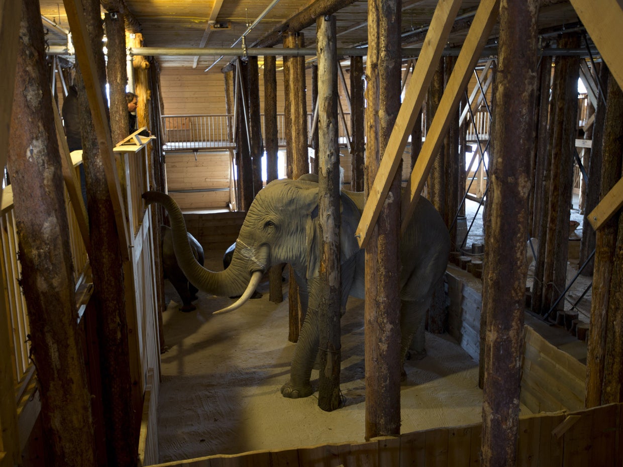 Full-size replica of Noah's Ark