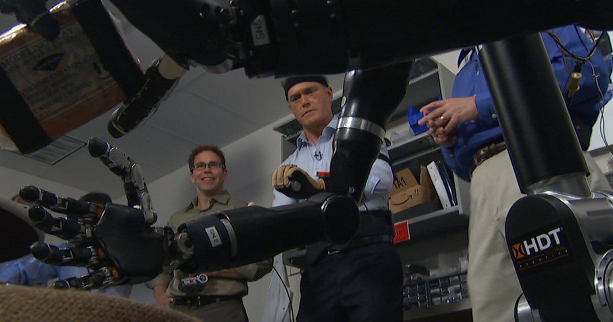 How a robot named "Robo Sally" could save soldiers' limbs - CBS News