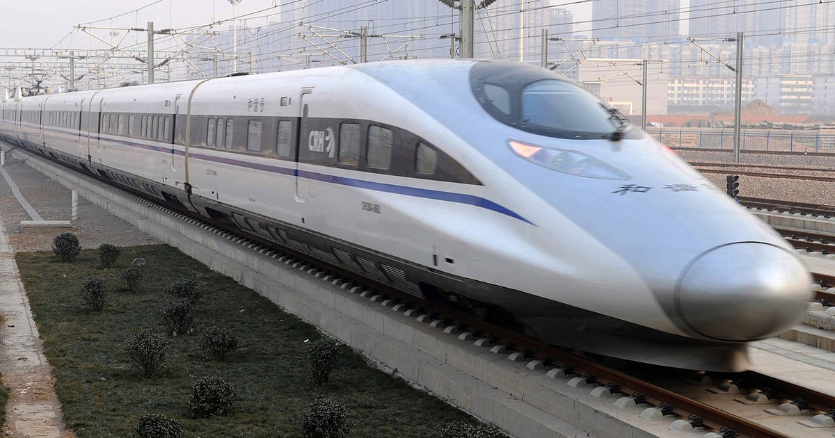 World's longest high-speed rail line opens in China - CBS News