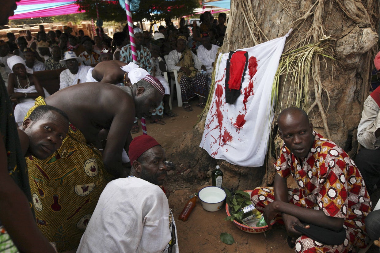 Voodoo festival in West Africa