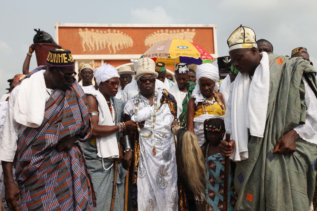 Voodoo festival in West Africa