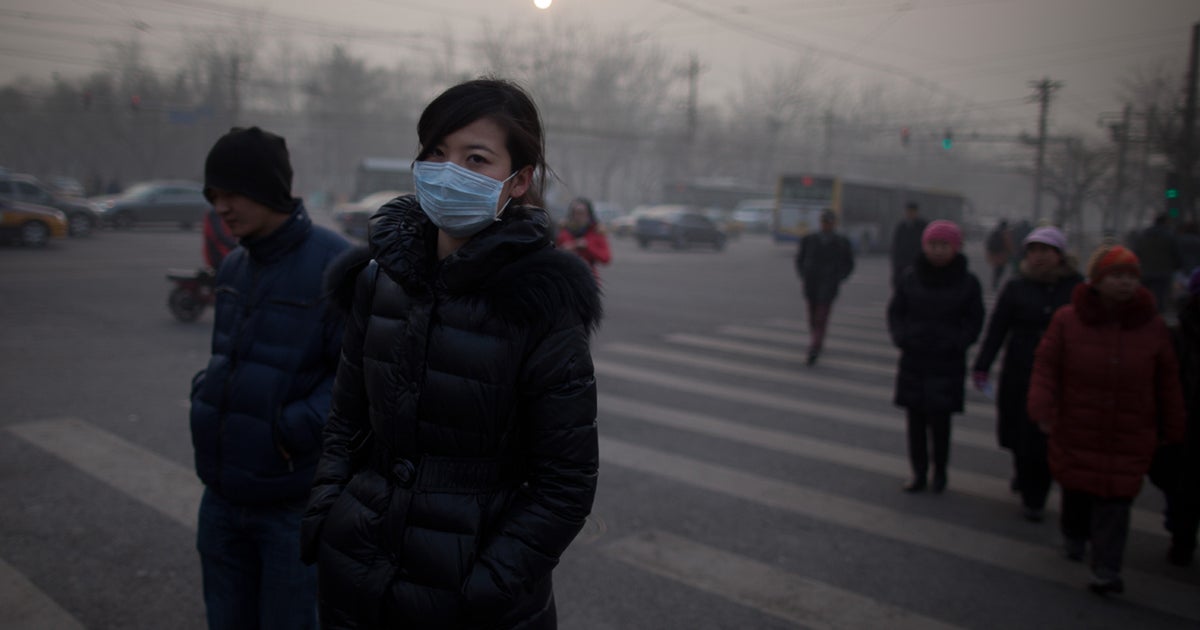 Beijing air pollution off the charts - CBS News