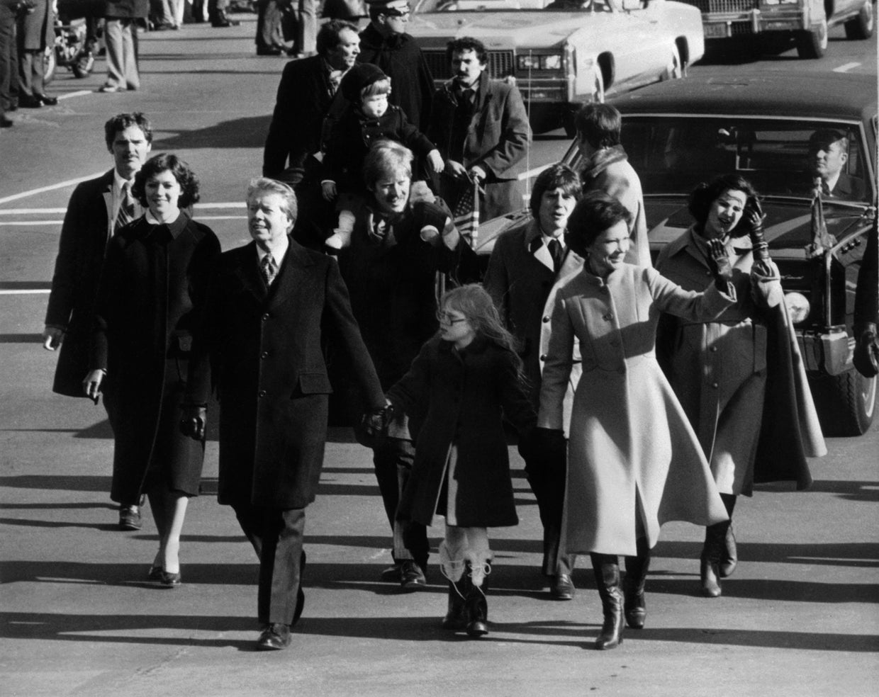 Inauguration Day through the years