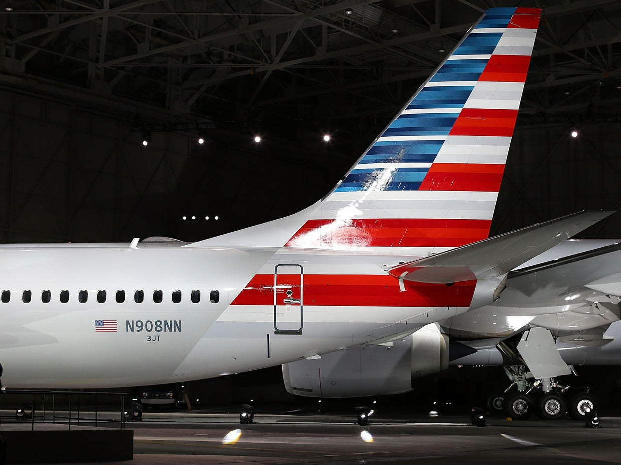 American Airlines introduces new logo - CBS News