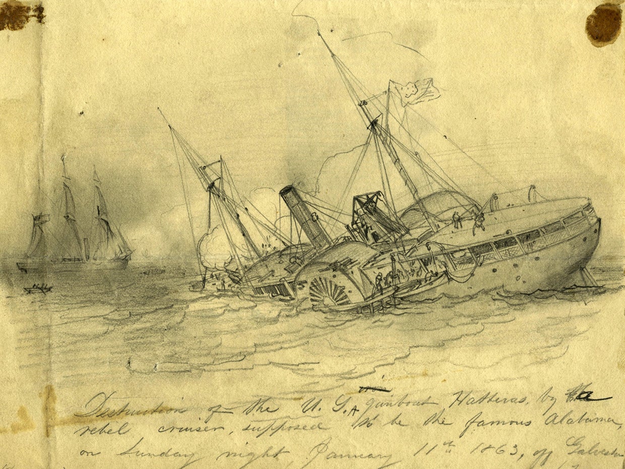 New view of Civil War shipwreck via 3-D sonar - CBS News