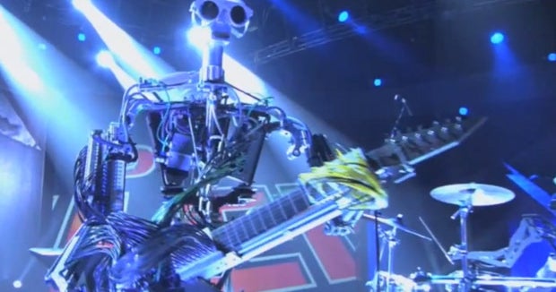 Robot band, Facebook quitting contract: This week in off-beat tech ...