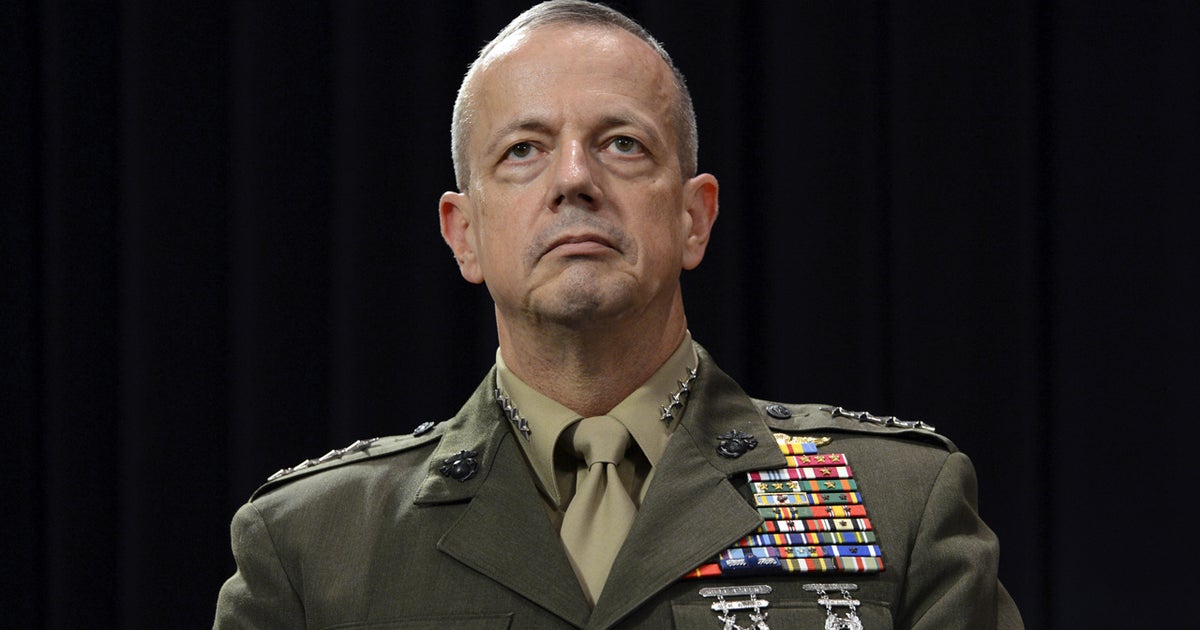Marine Corps Gen. John Allen to retire - CBS News