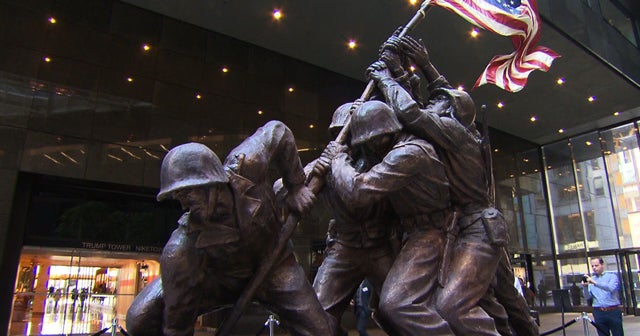 Collector unearths iconic WW II sculpture - CBS News