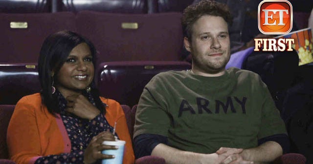 First look: Seth Rogen and "Mindy" are long-lost lovers - CBS News