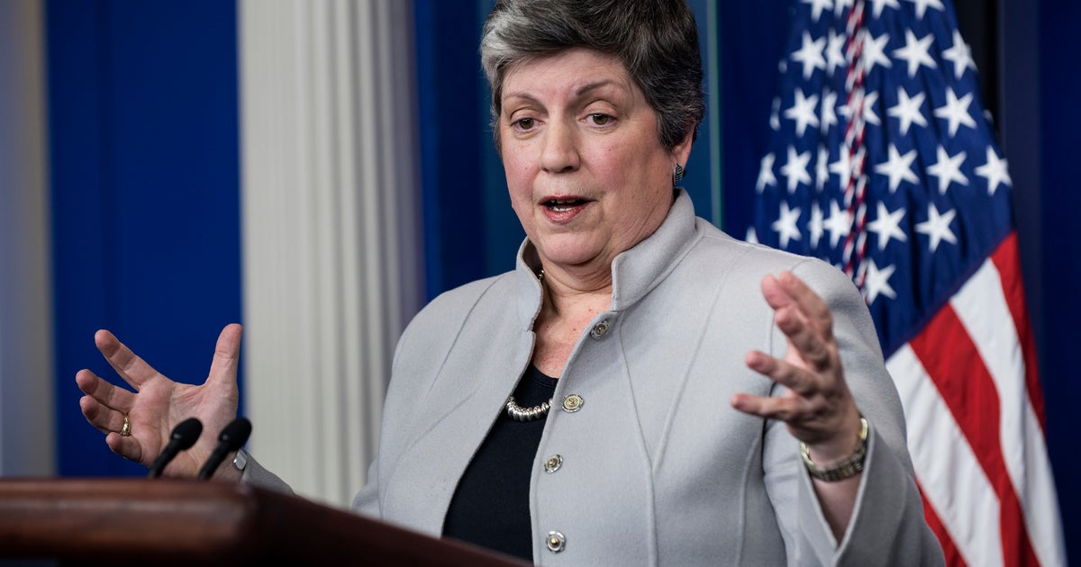 Janet Napolitano resigning - CBS News