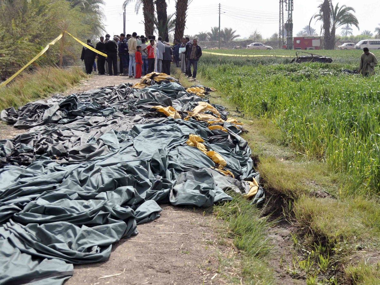 At least 19 foreign tourists die in hot air balloon crash in Egypt ...
