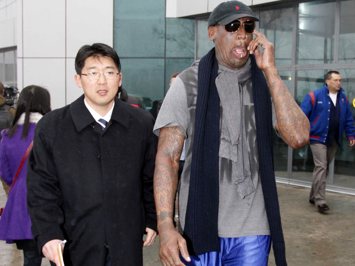 Dennis Rodman travels to North Korea