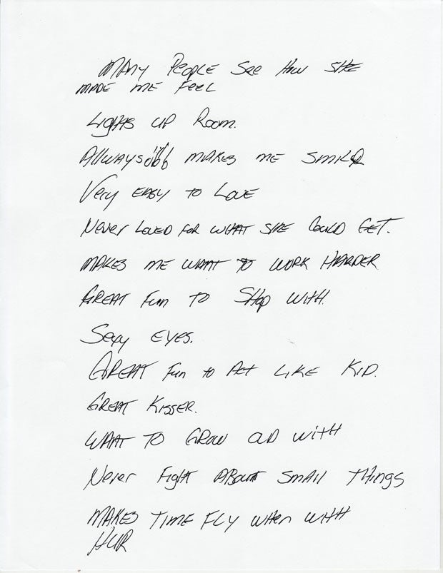 Joe Caronna's love letter to Becky Black