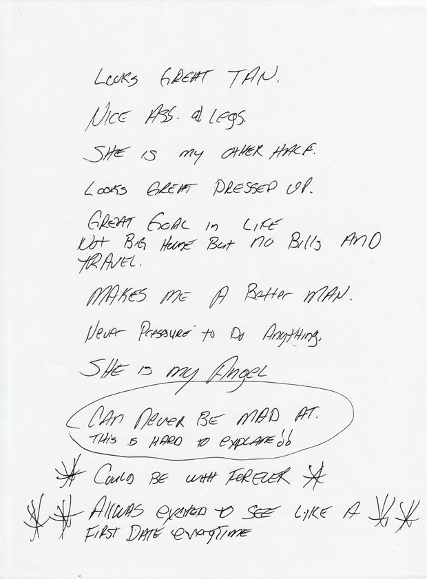 Joe Caronna's love letter to Becky Black