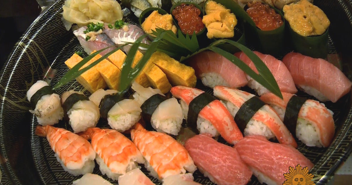 A master sushi chef - CBS News