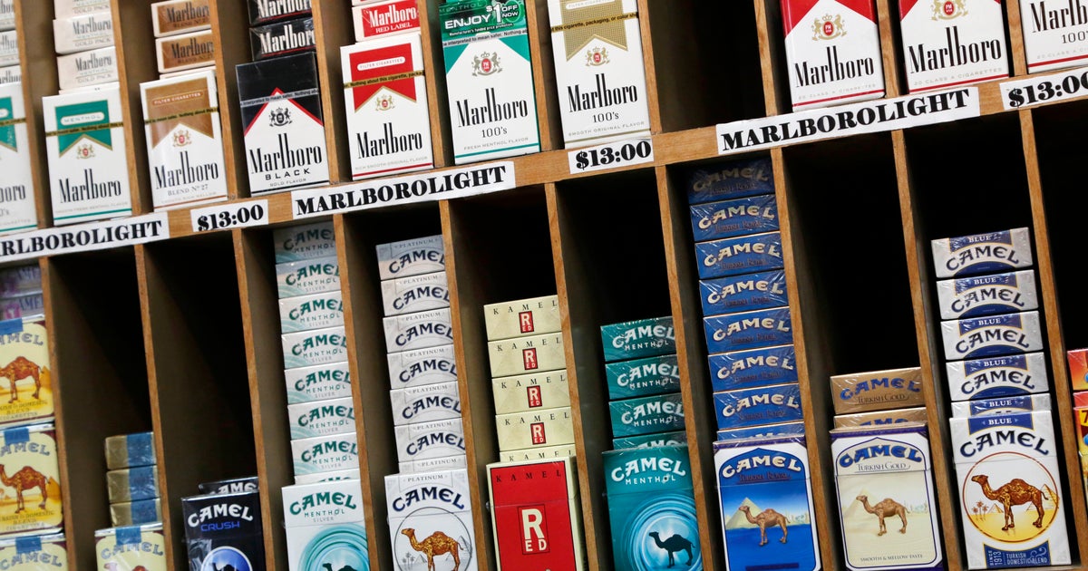 FDA allows two new cigarettes to market after "historic" review - CBS News