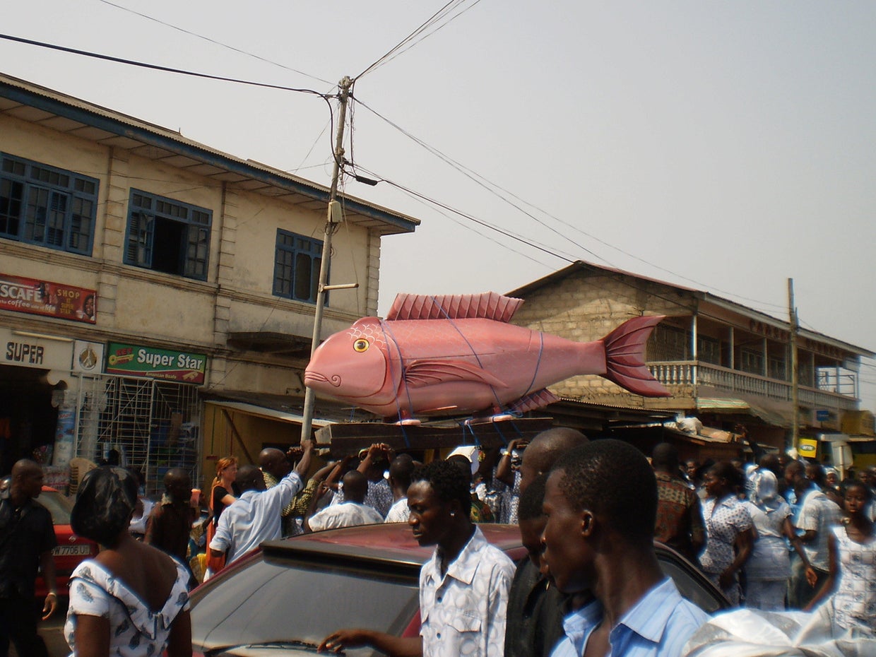 Artful caskets of Ghana