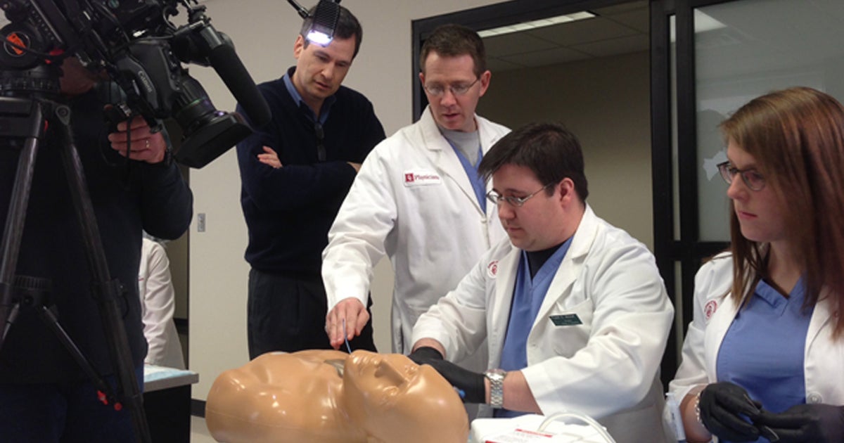 How dummies, drills aid medical training - CBS News
