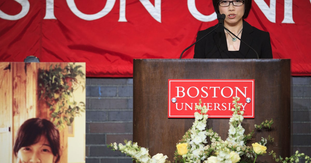 Chinese victim of marathon bombing remembered at Boston University ...