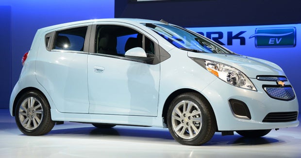 GM: Chevrolet Spark EV can go 82 miles per charge - CBS News