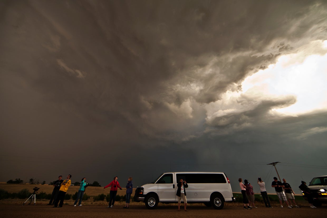 Stunning storm clouds