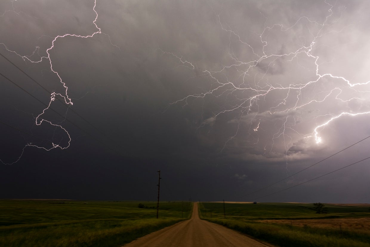 Stunning storm clouds