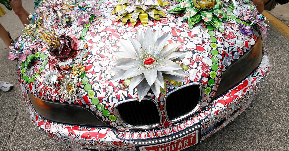 Creative cars on parade