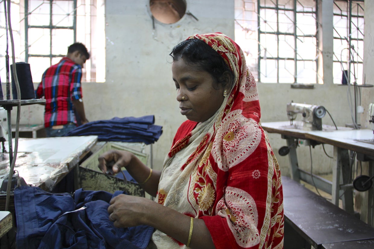 Inside a Bangladesh garment factory