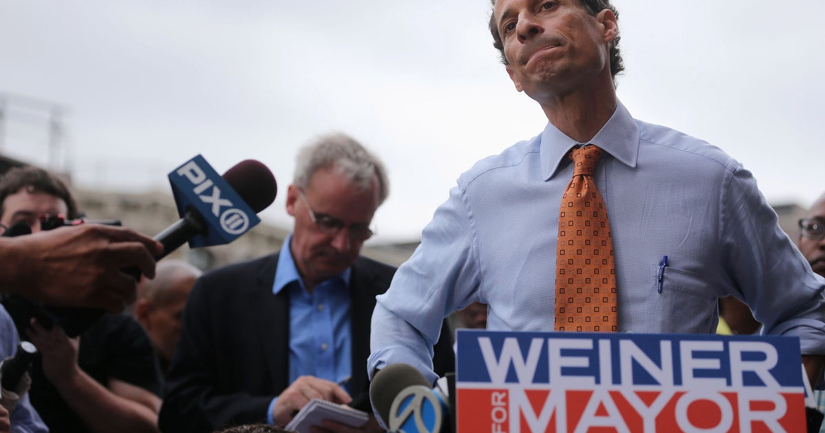 Weiner kicks off his campaign - and his apology tour - CBS News