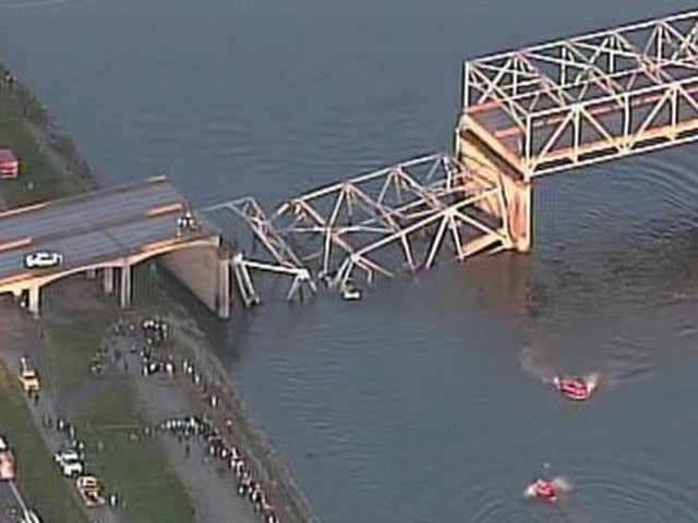 No fatalities in I-5 bridge collapse in NW Wash. - CBS News