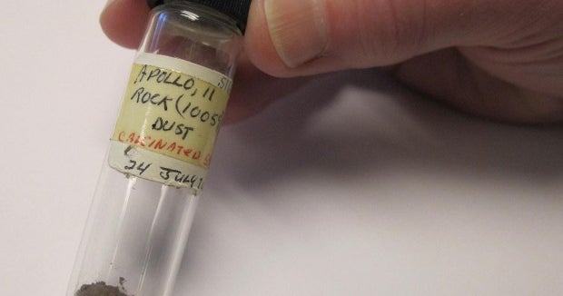 Moon dust gathered by Neil Armstrong discovered in warehouse after 40 ...
