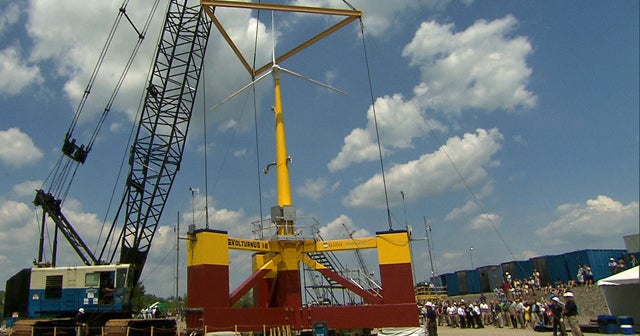 Generating electric power courtesy of the sea - CBS News