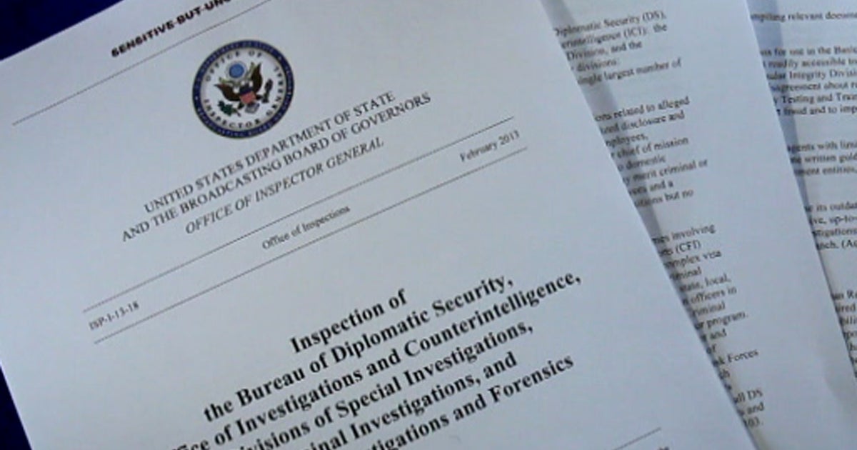 State Department memo reveals possible cover-ups, halted investigations ...