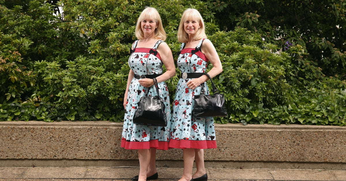 Seeing double - twins gather in England