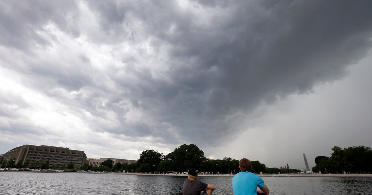 Massive storm system hitting Mid-Atlantic - CBS News