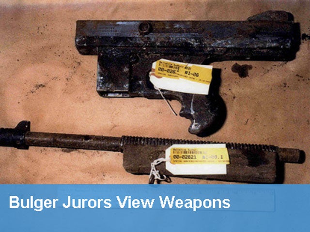 James "Whitey" Bulger Trial: Jurors shown machine guns allegedly owned ...