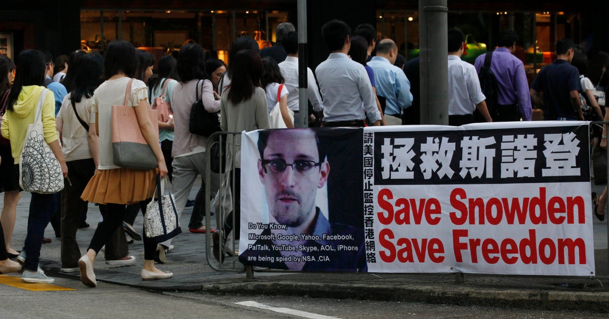 Snowden: U.S. gov't destroyed my chance for fair trial - CBS News