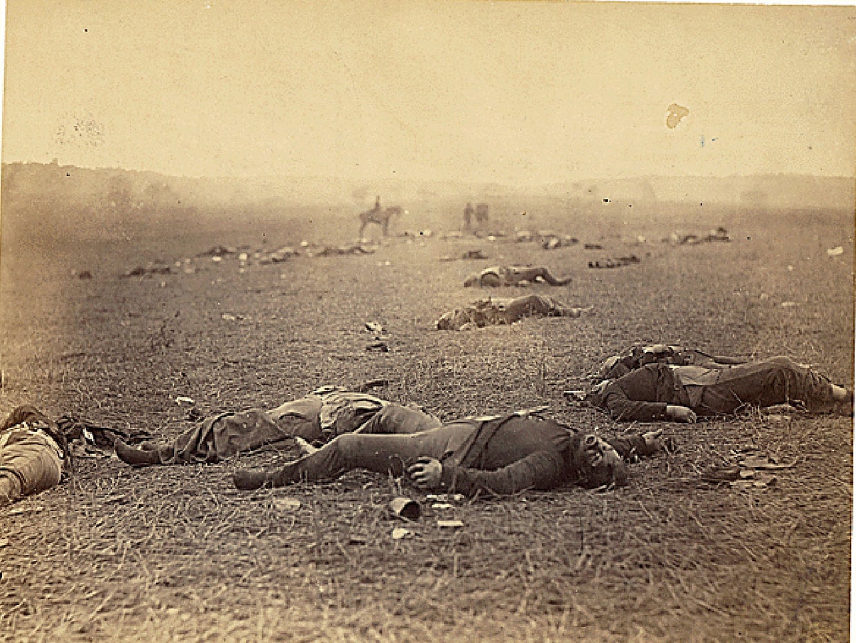 Gettysburg pictures from the National Archives