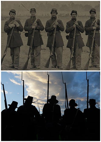 Gettysburg: Then and now