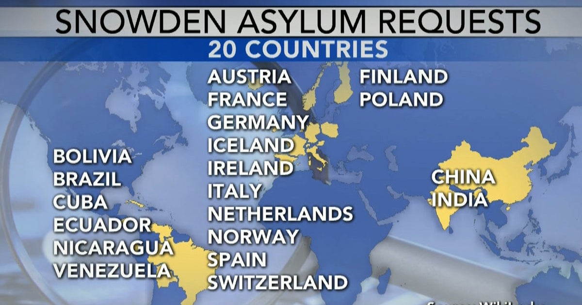Snowden withdraws Russia asylum request - CBS News
