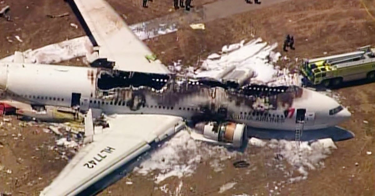 SFO plane crash triggers major NTSB investigation - CBS News