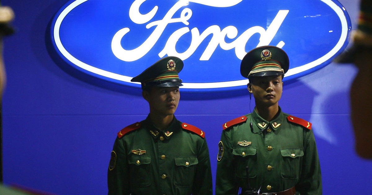 Late to the Chinese market, Ford aims to catch up - CBS News