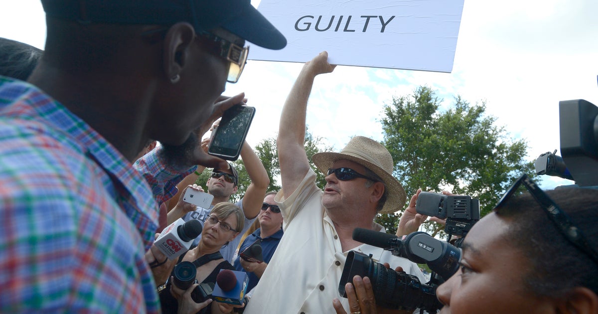 Zimmerman Jury Deliberations Draw Opposing Crowds Awaiting Verdict