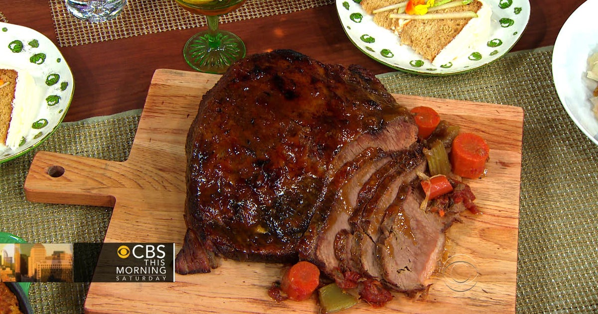 THE Dish: Chef Edward Lee's braised brisket with bourbon-peach glaze ...