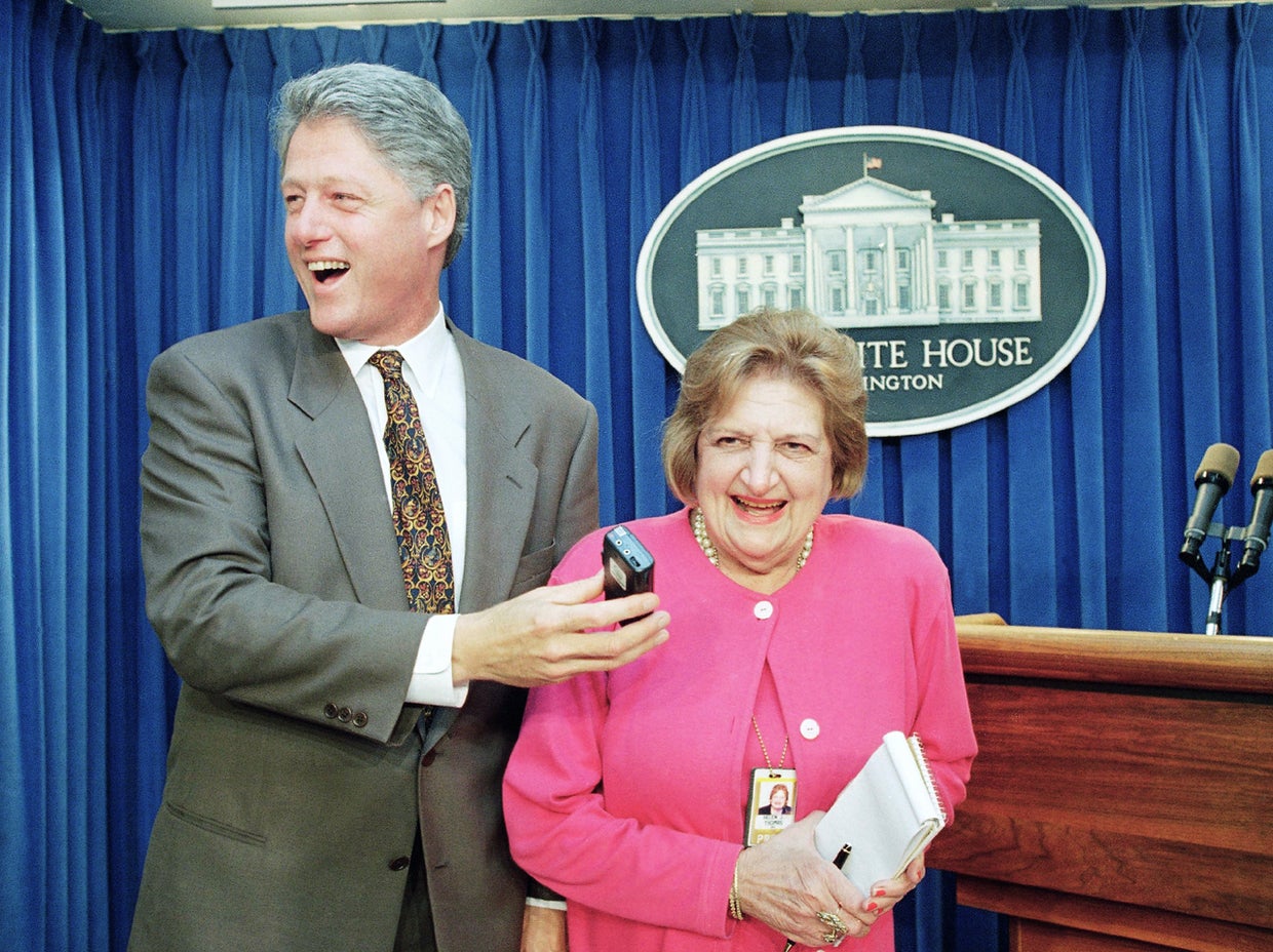 "Thank you, Mr. President": Remembering Helen Thomas