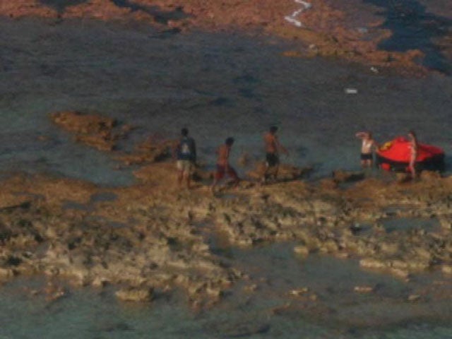 Voyage, shipwreck and rescue of the Silverwood family
